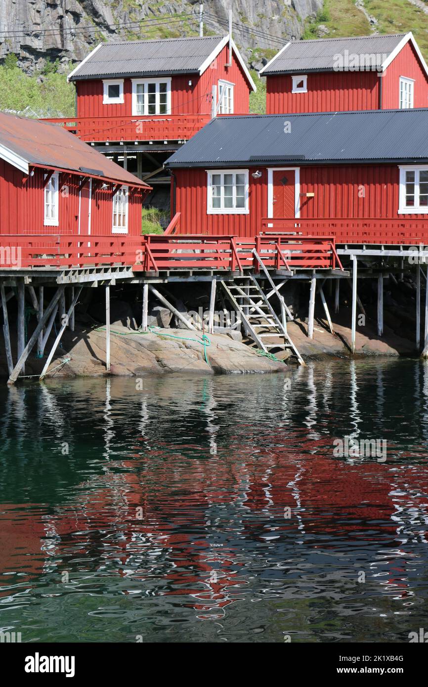 Traditional norwegian boat house hi-res stock photography and images ...