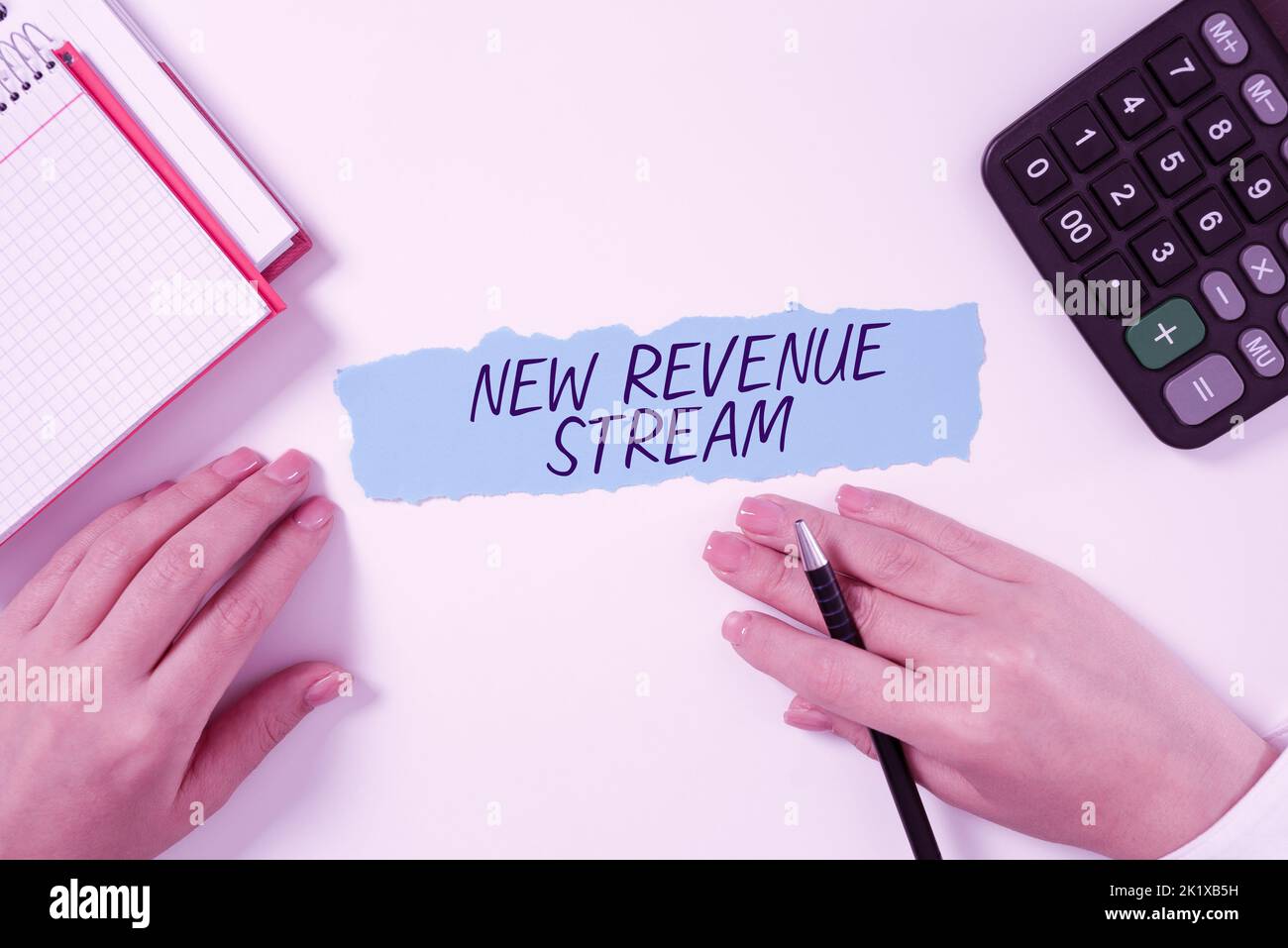 Writing displaying text New Revenue StreamAdditional Enhanced Source of ... Writing displaying text New Revenue StreamAdditional Enhanced Source of ...