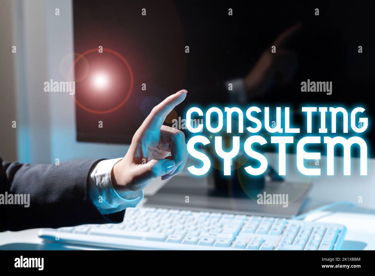 Conceptual caption Consulting SystemHelping firms improve process ...