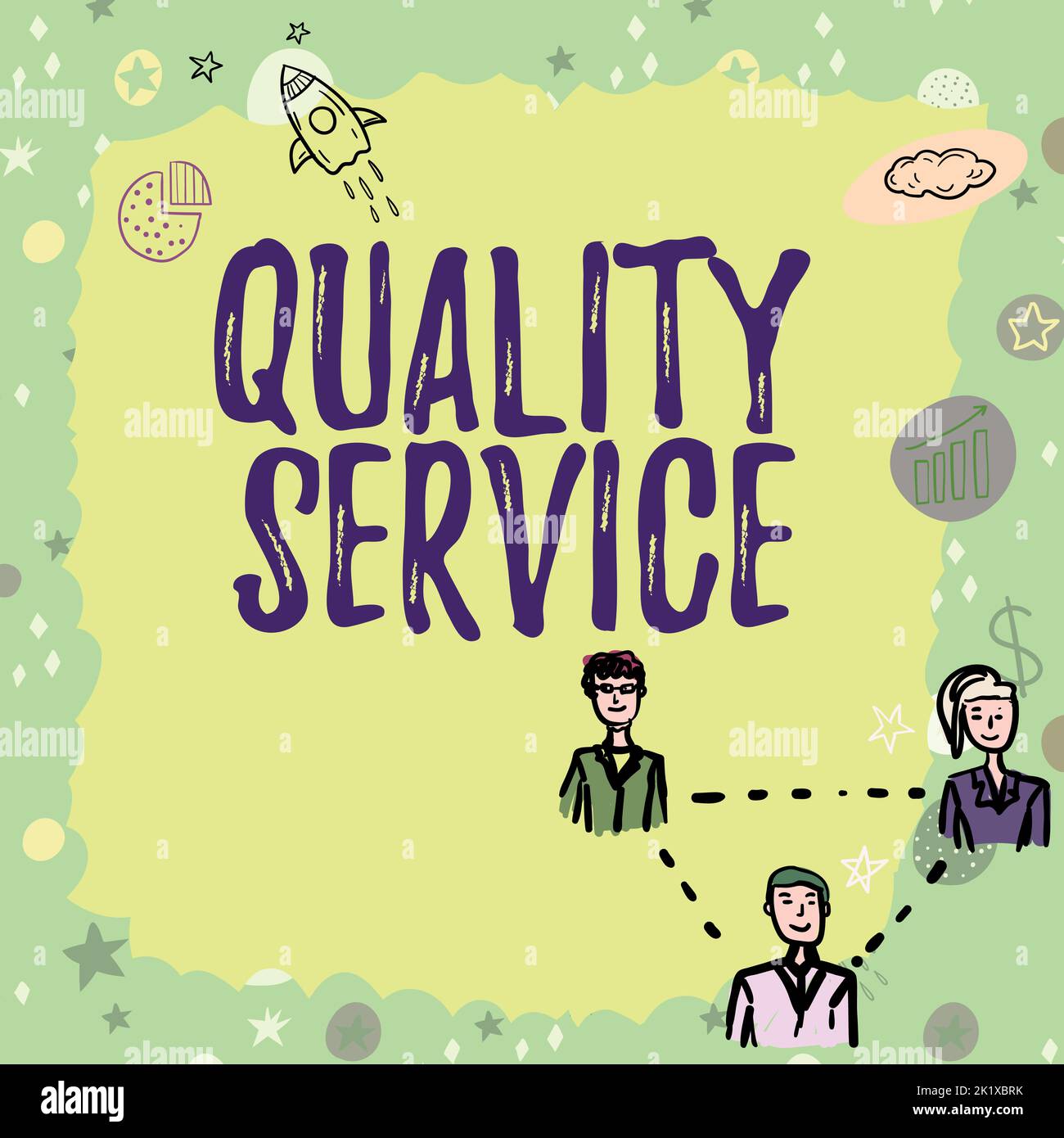 Writing displaying text Quality Of Lifebeing in good health decent job ...