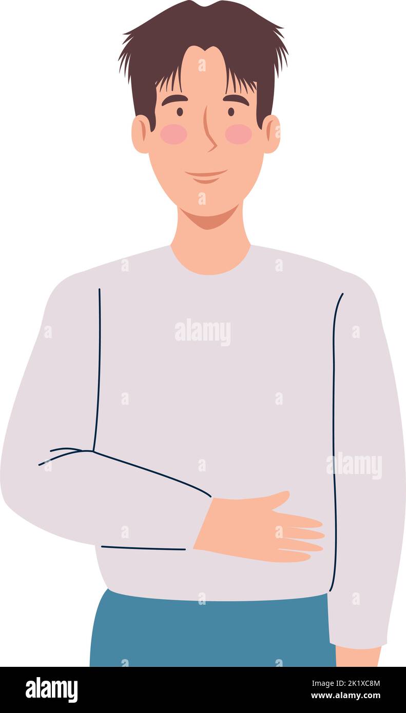 korean man standing Stock Vector Image & Art - Alamy