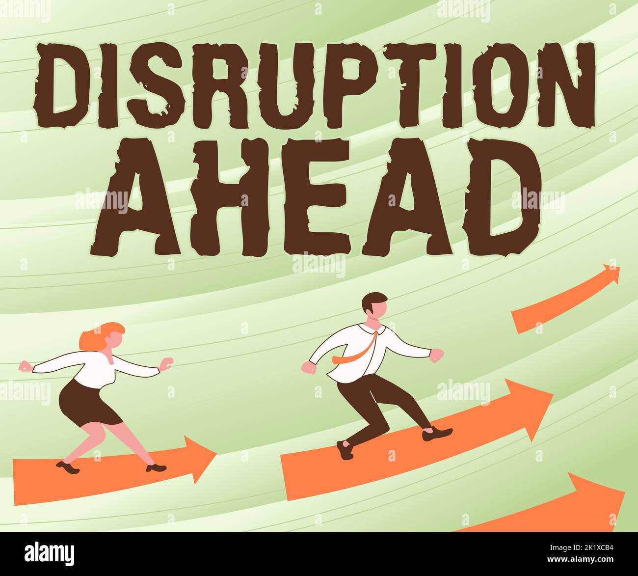 Conceptual caption Disruption AheadTransformation that is caused by ... Conceptual caption Disruption AheadTransformation that is caused by ...