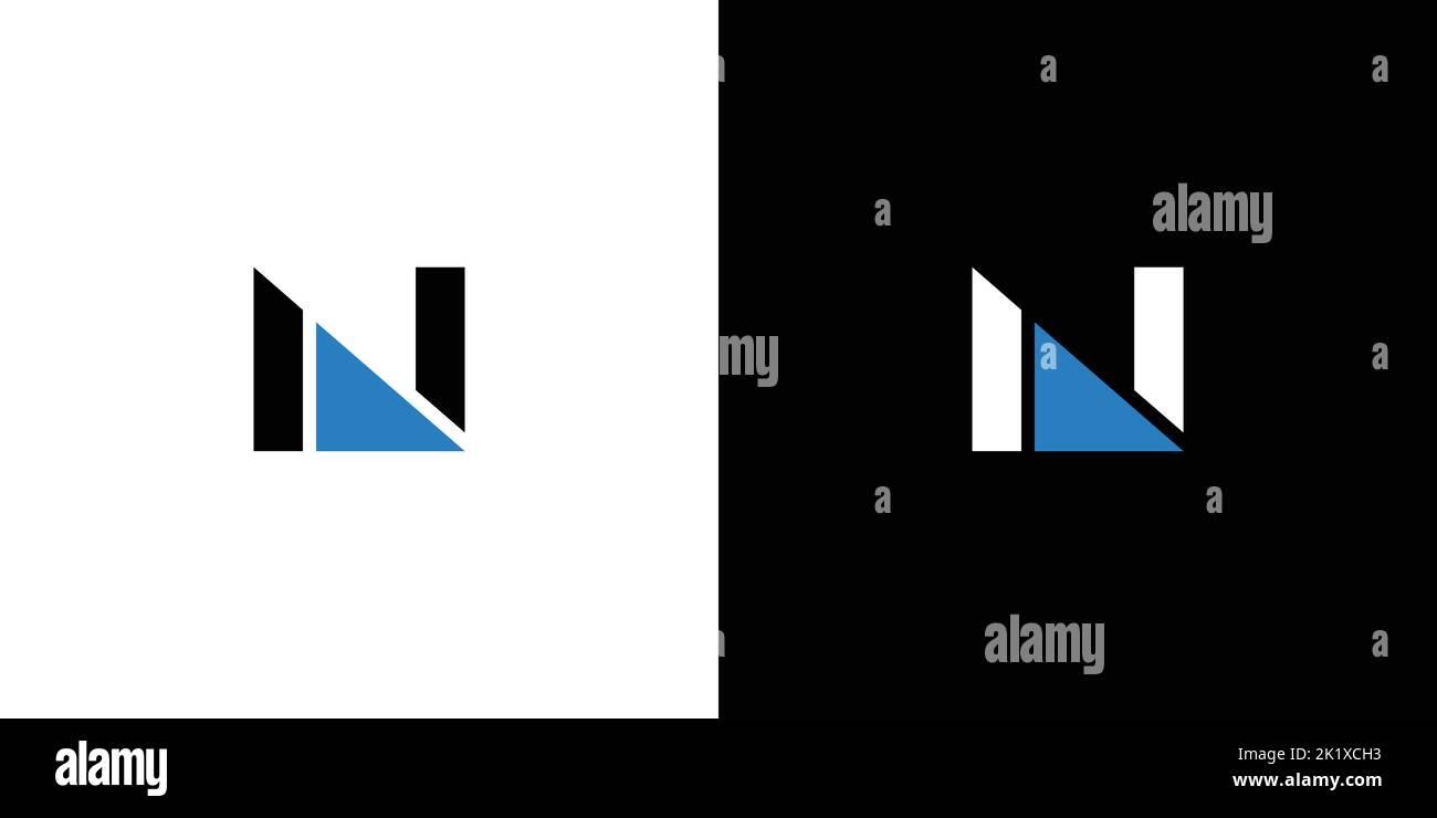 modern and unique N logo design Stock Vector Image & Art - Alamy
