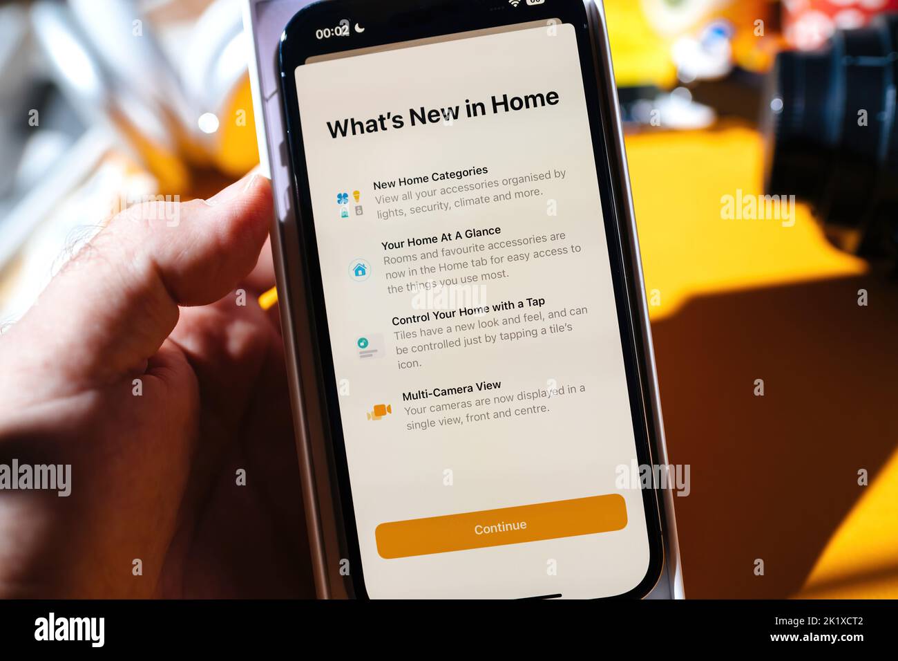Paris, France - Sep 17, 2022: New revamped modified Home Kit app ...