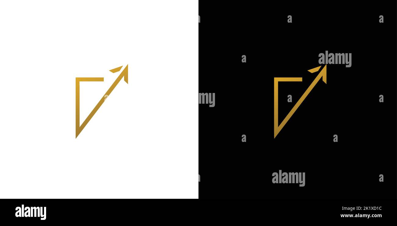 The initial letter V logo design combination of modern and ...