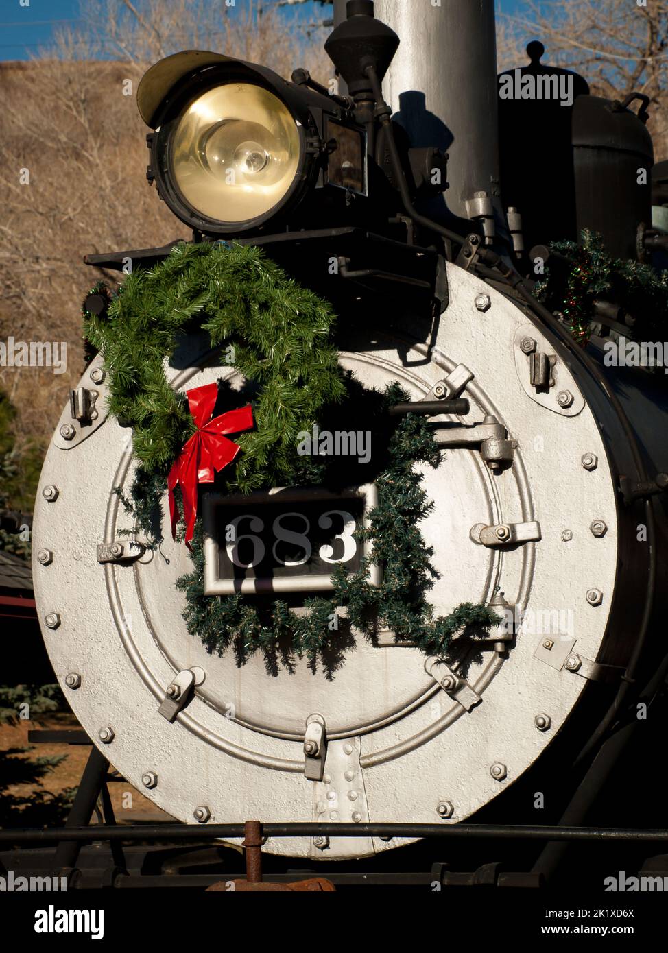 Locomotive train christmas antique hi-res stock photography and images ...