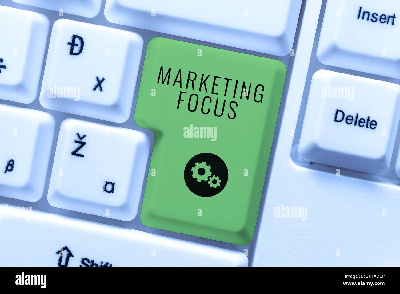 Hand writing sign Marketing Focusunderstanding your customers and thier ...