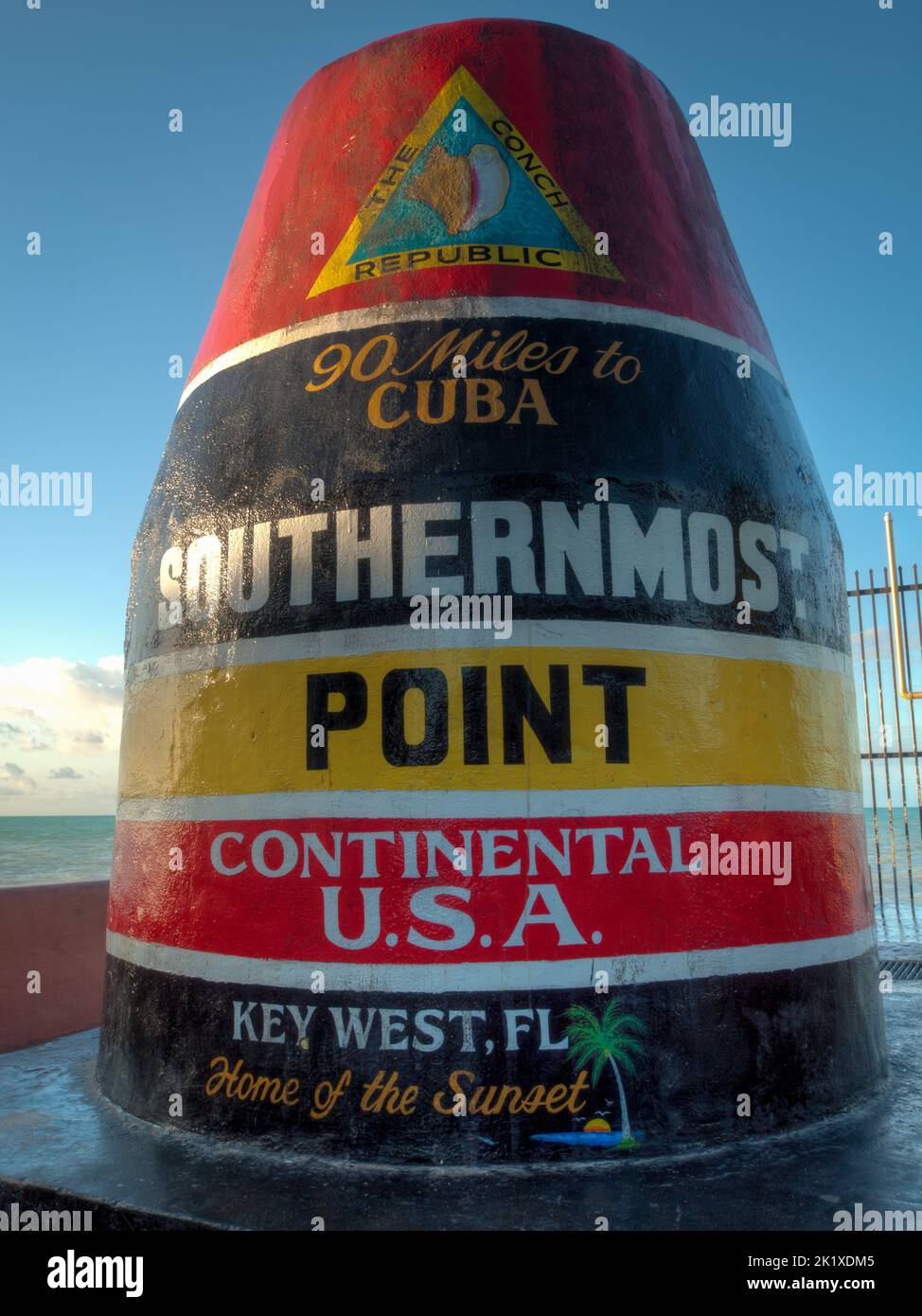 Southernmost point monument key west hi-res stock photography and ...