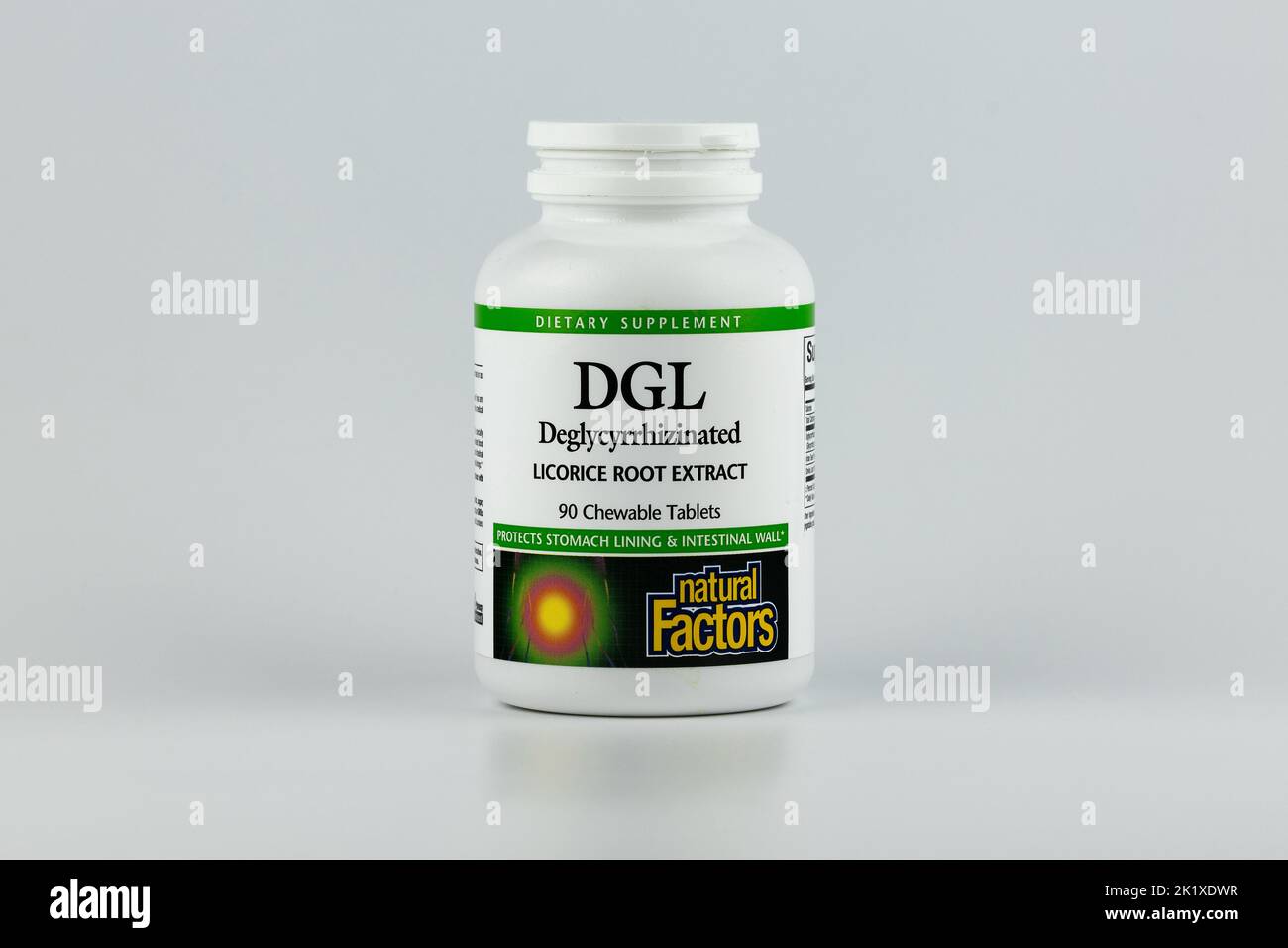 licorice root extract (dgl supplement) editorial. dietary supplement in ...