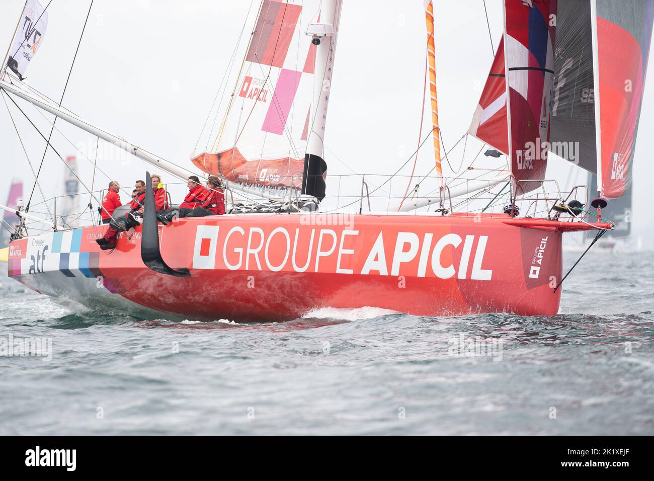 Damien Seguin (Fra) on GROUPE APICIL during the Défi Azimut 2022 ...