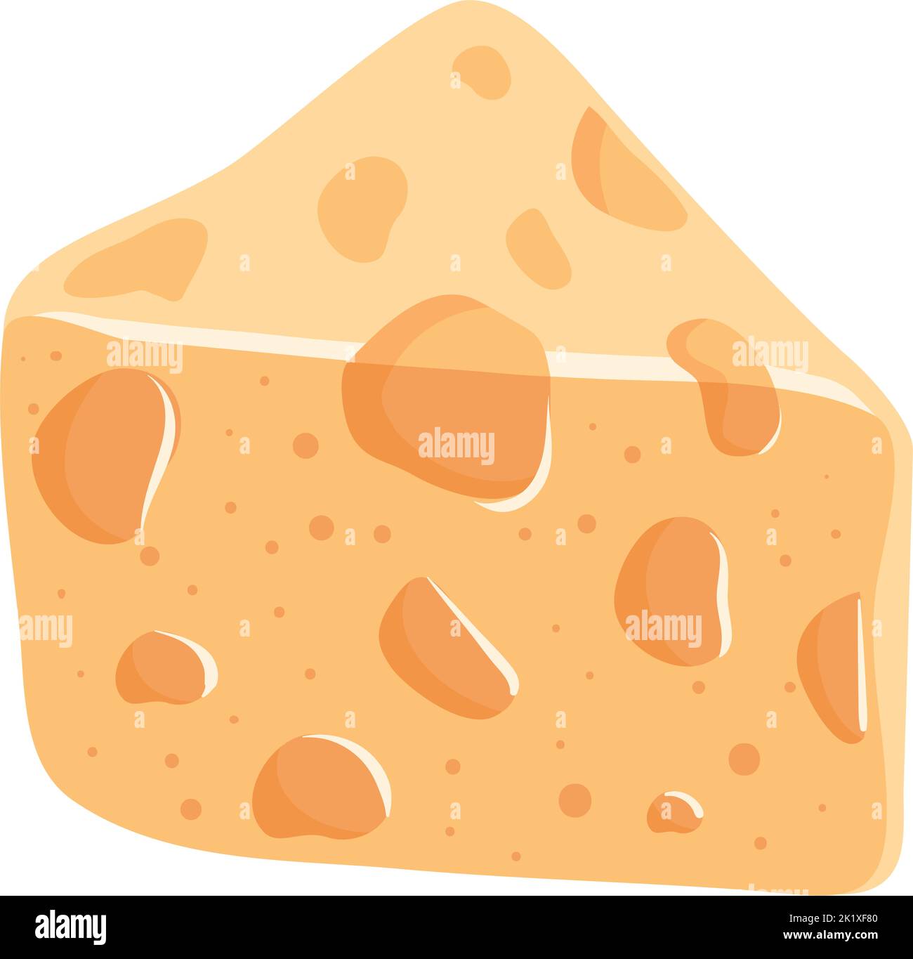 cheese triangle portion Stock Vector Image & Art - Alamy
