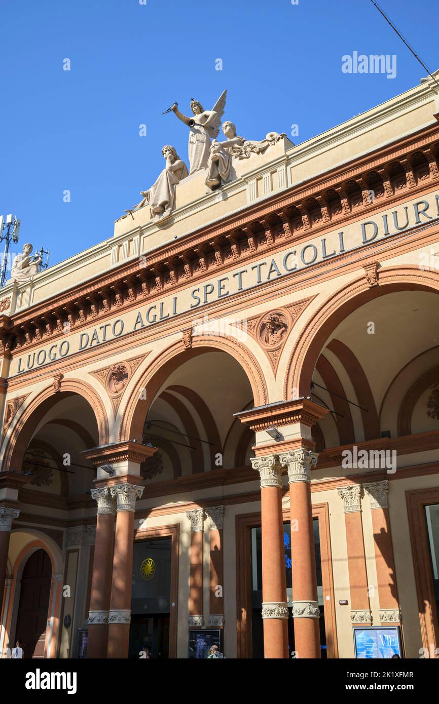 Teatro Arena del Sole Theatre Via Dell' Indipendenza in Bologna Italy ...