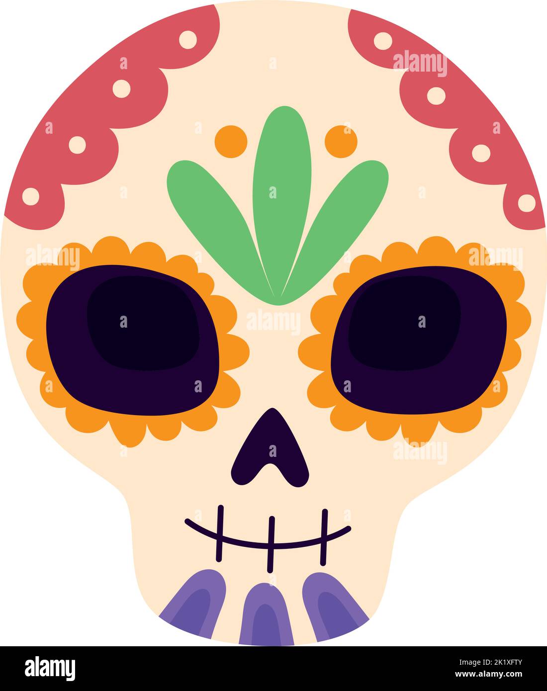 mexican culture skull Stock Vector Image & Art - Alamy
