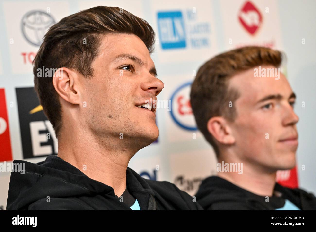 Wollongong, Australia, 21 September 2022. Belgian Jasper Stuyven and ...