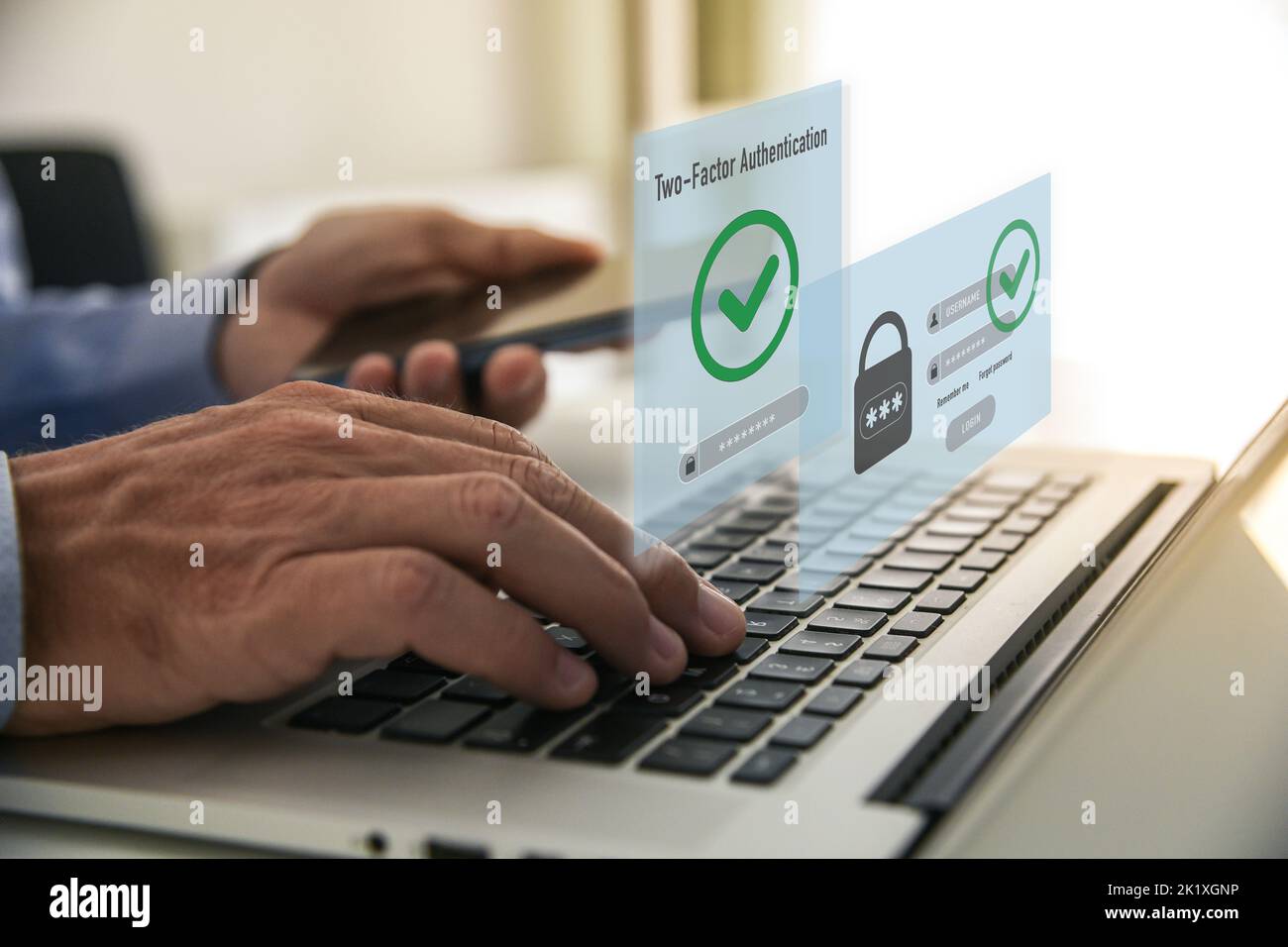 Multi factor authentication hi-res stock photography and images - Alamy