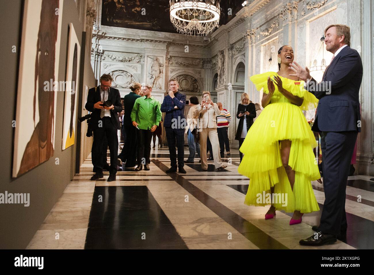 AMSTERDAM - 2022-09-21 10:50:37 AMSTERDAM - King Willem-Alexander with ...