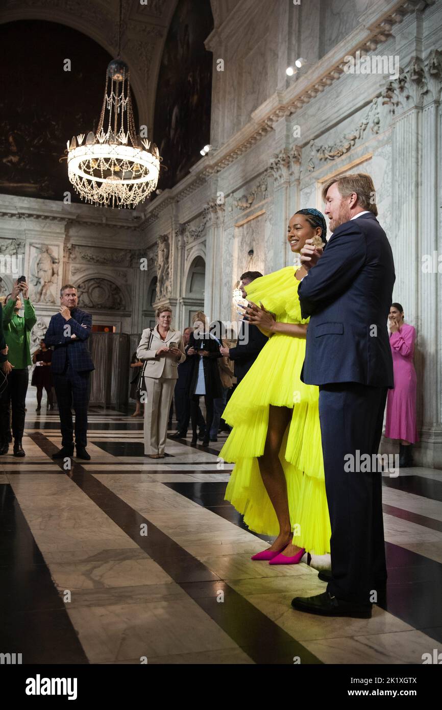 AMSTERDAM - 2022-09-21 10:50:35 AMSTERDAM - King Willem-Alexander with ...