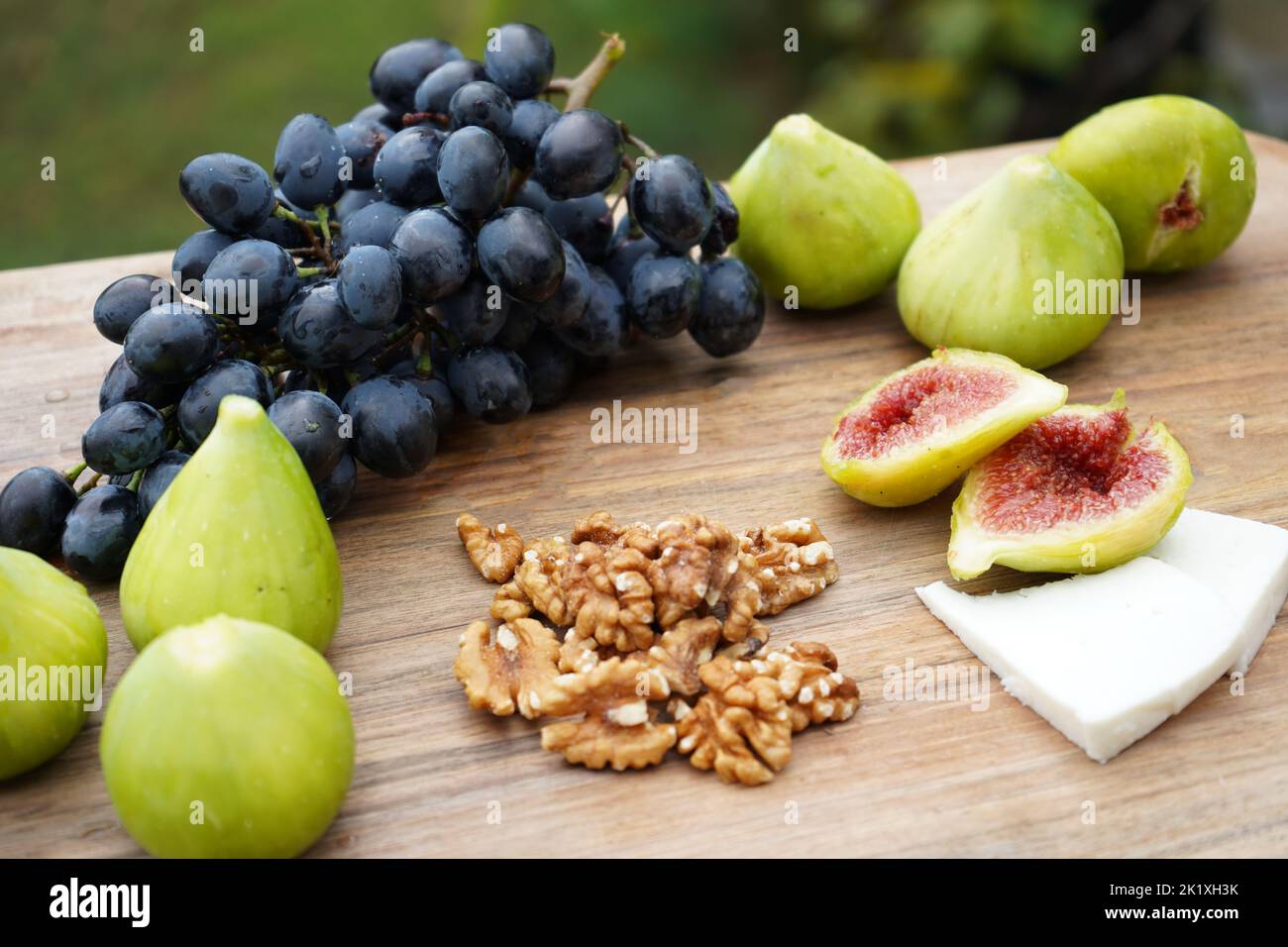 Grape cheese figs hi-res stock photography and images - Alamy