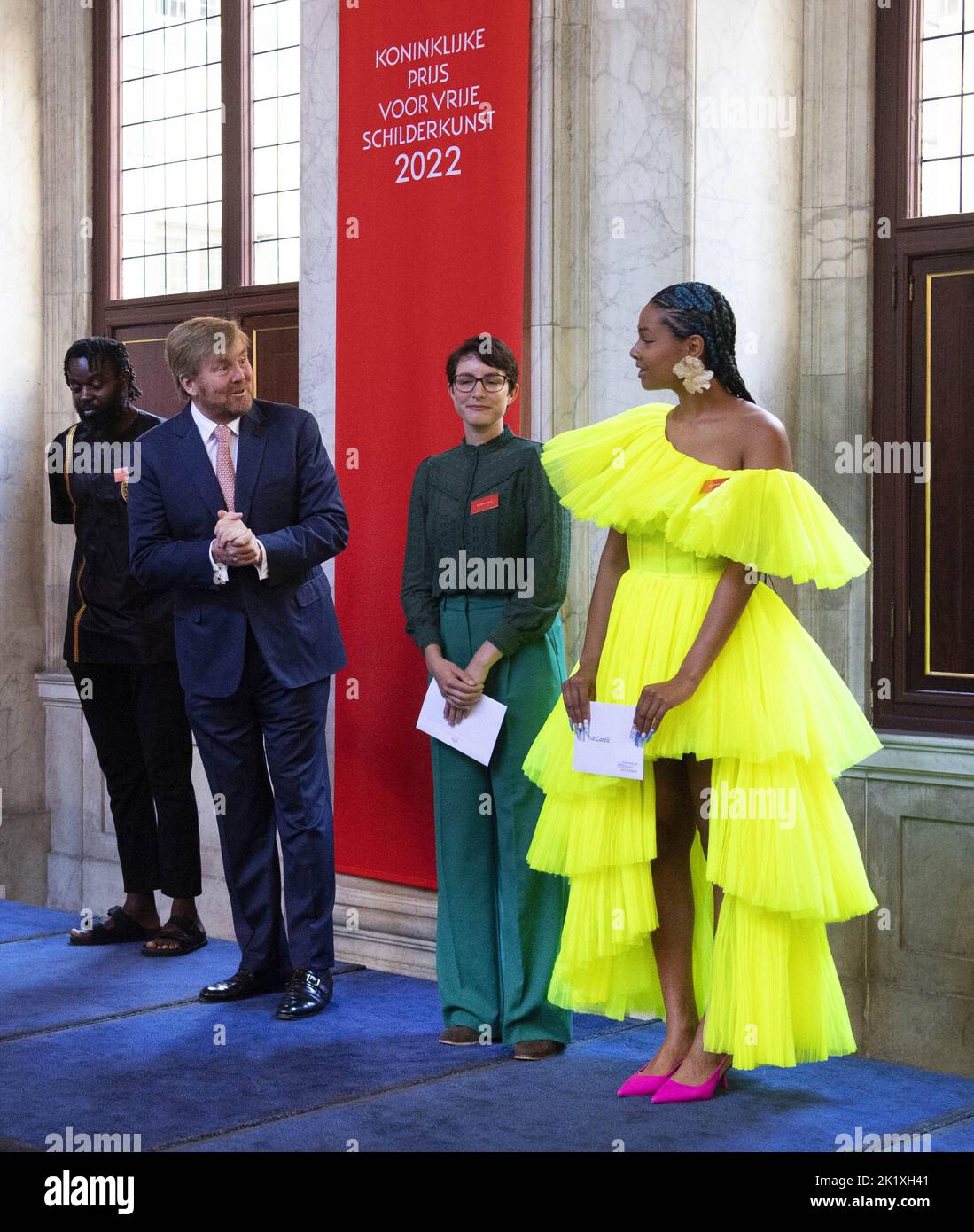 AMSTERDAM - 2022-09-21 10:40:59 AMSTERDAM - King Willem-Alexander with ...