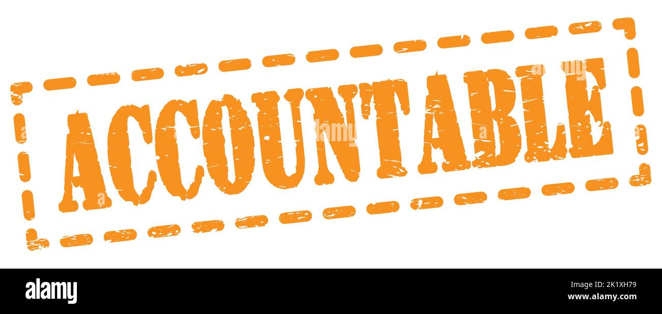 Accountable stamp hi-res stock photography and images - Alamy