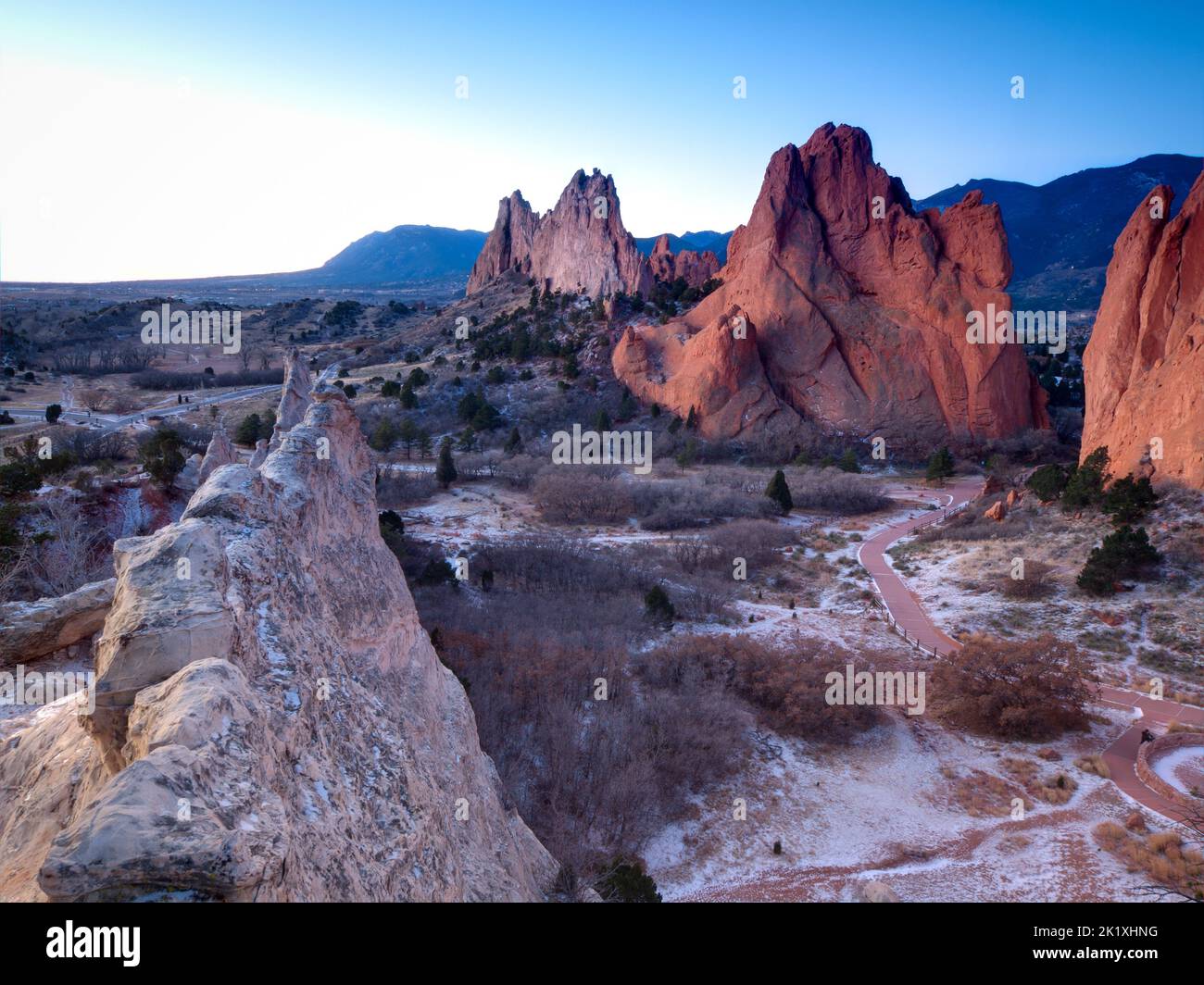 Garden of the Gods Stock Photo - Alamy