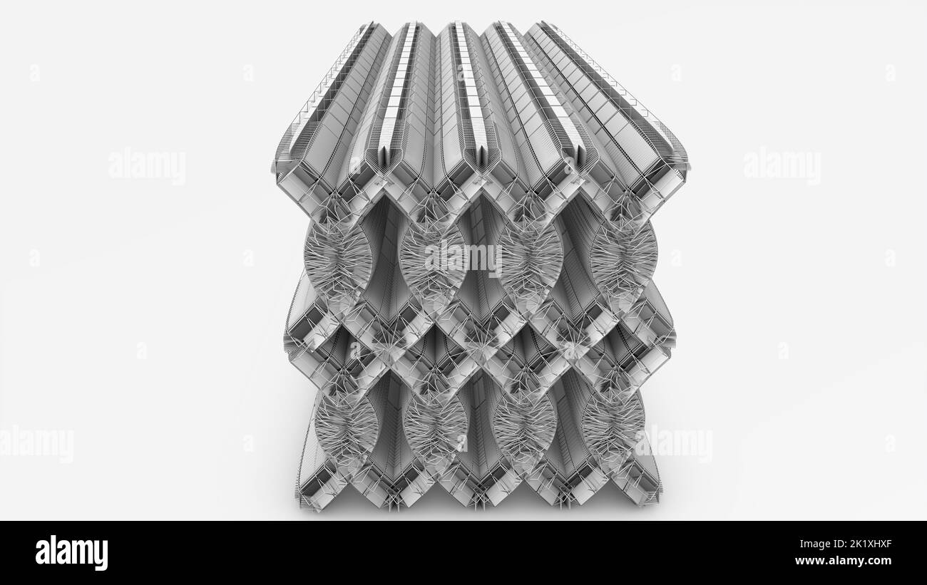 Reinforced concrete provides extra strength hi-res stock photography ...