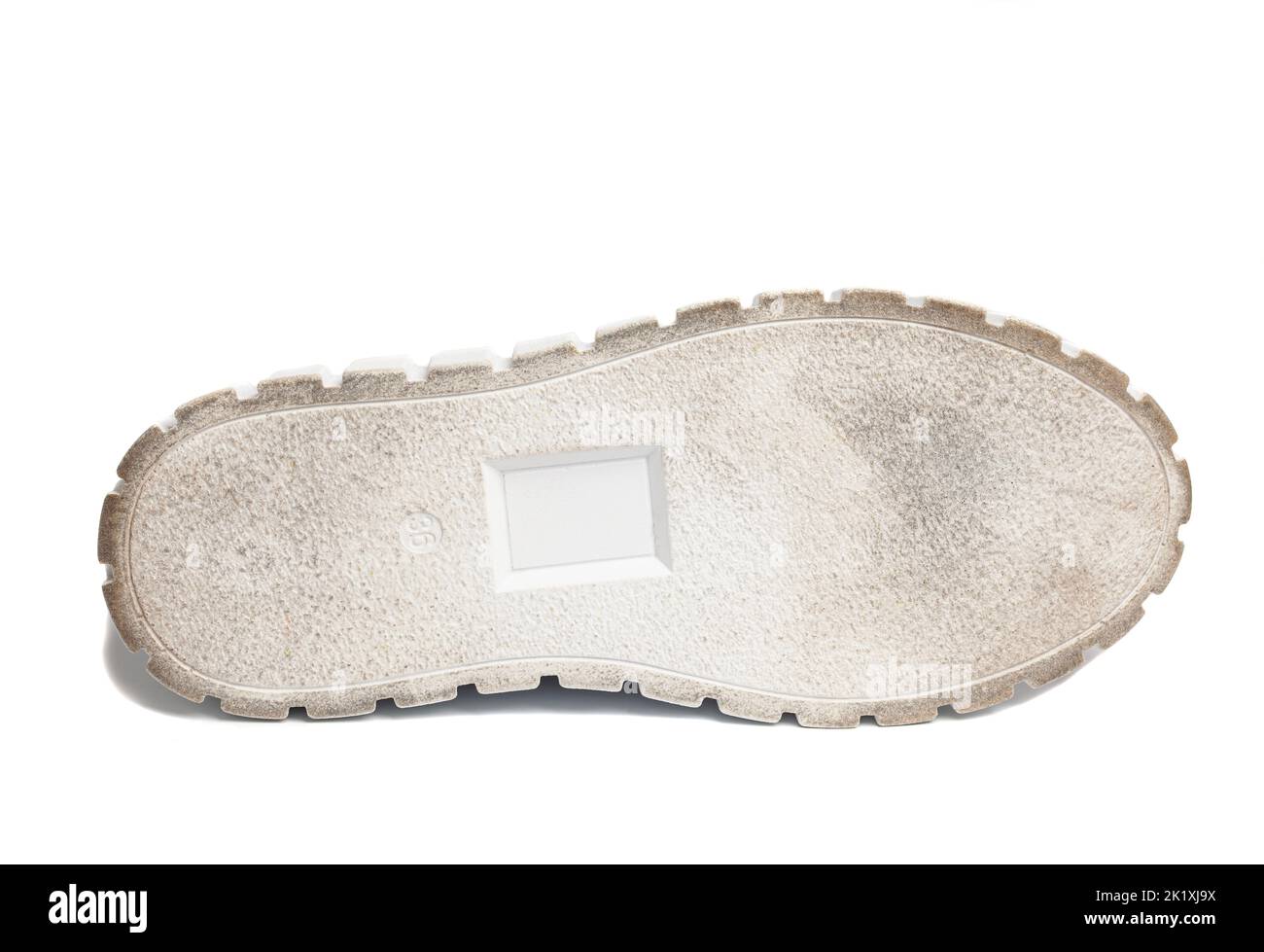 White sole of shoes isolated on white background Stock Photo - Alamy