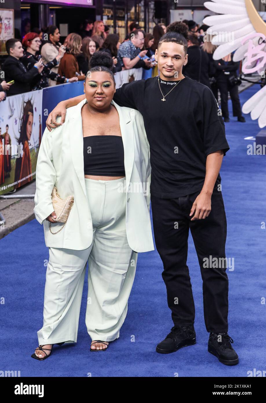 London, UK. 20th Sep, 2022. Miah Carter and Marley Williams seen ...