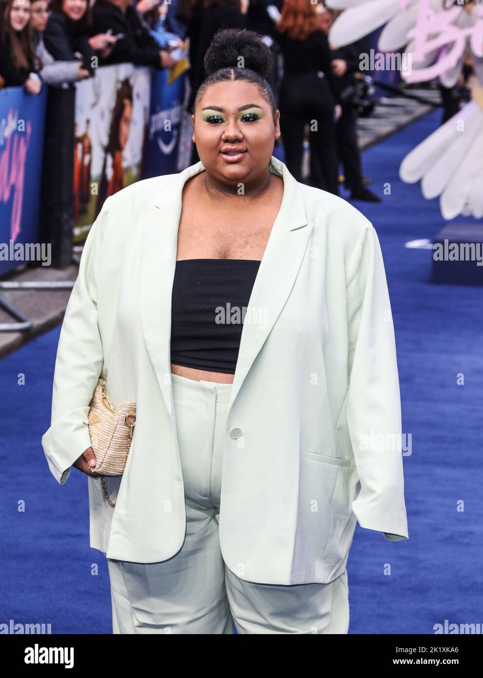 London, UK. 20th Sep, 2022. Miah Carter seen attending the UK premiere ...