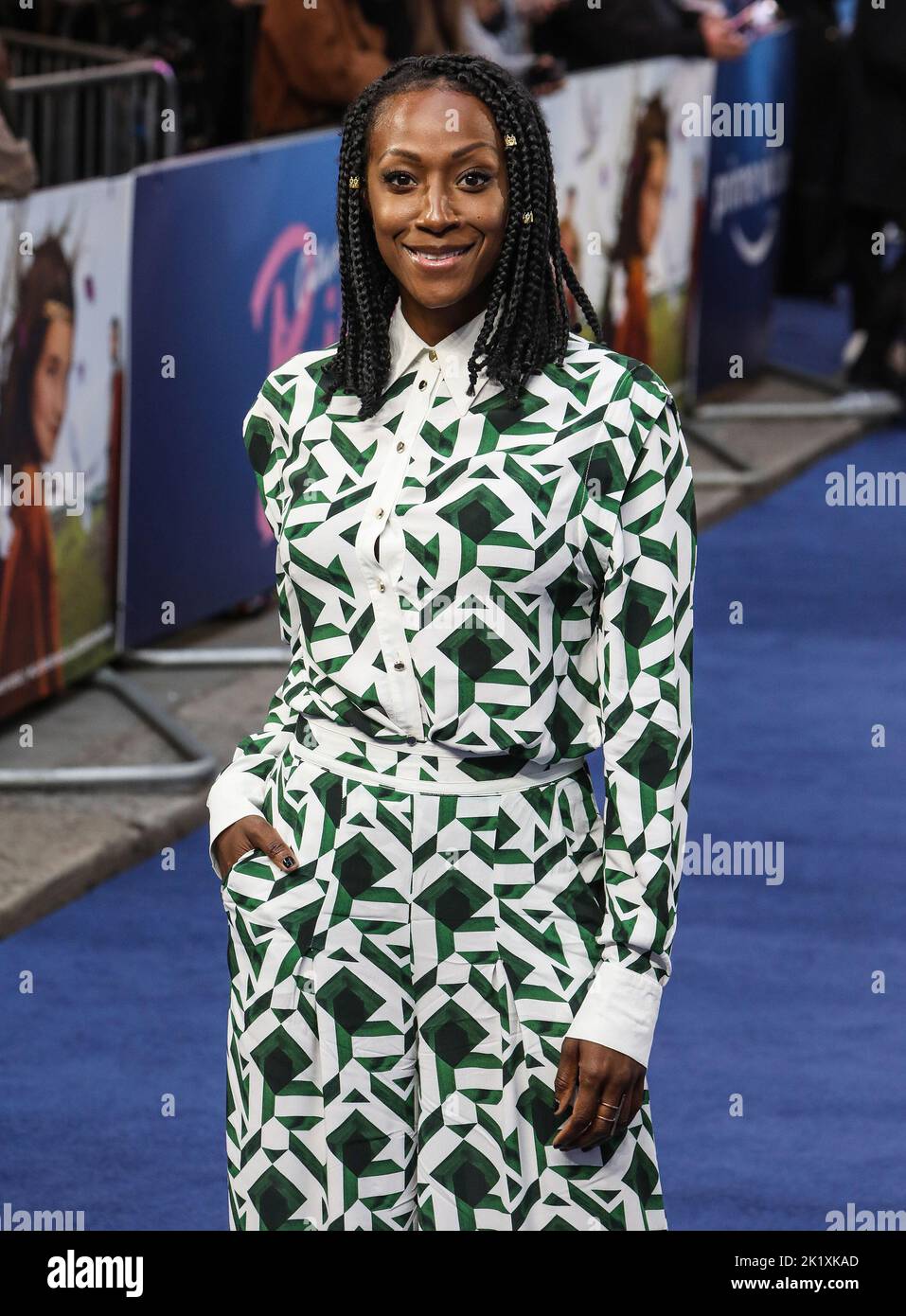 London, UK. 20th Sep, 2022. Victoria Ekanoye seen attending the UK ...