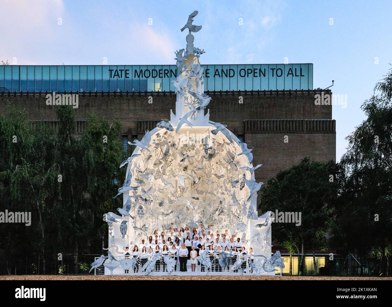 London, UK, 20th Sep 2022. 'Come Home Again', large-scale illuminated ...