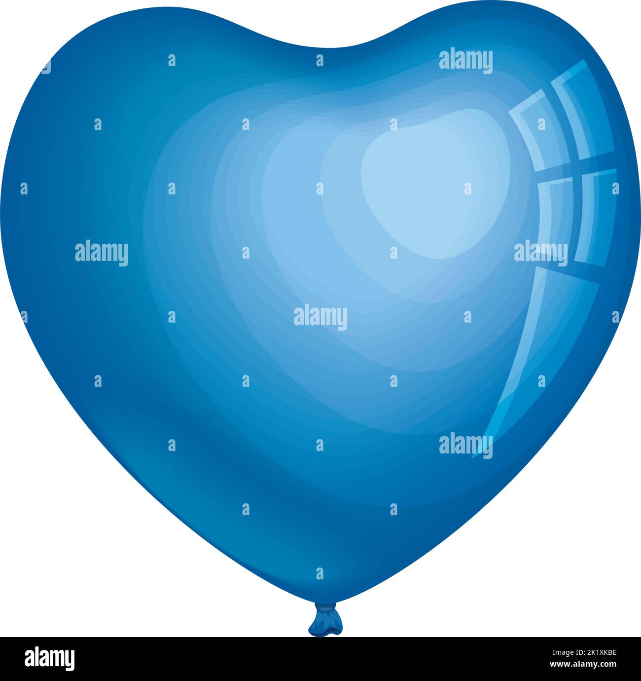 blue heart balloon helium floating Stock Vector Image & Art - Alamy
