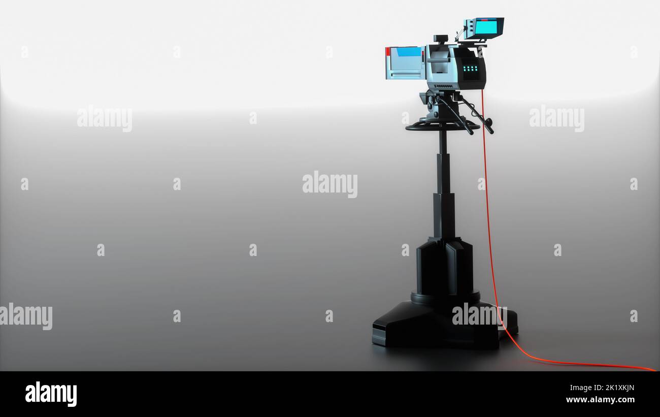 Empty tv show studio hi-res stock photography and images - Alamy