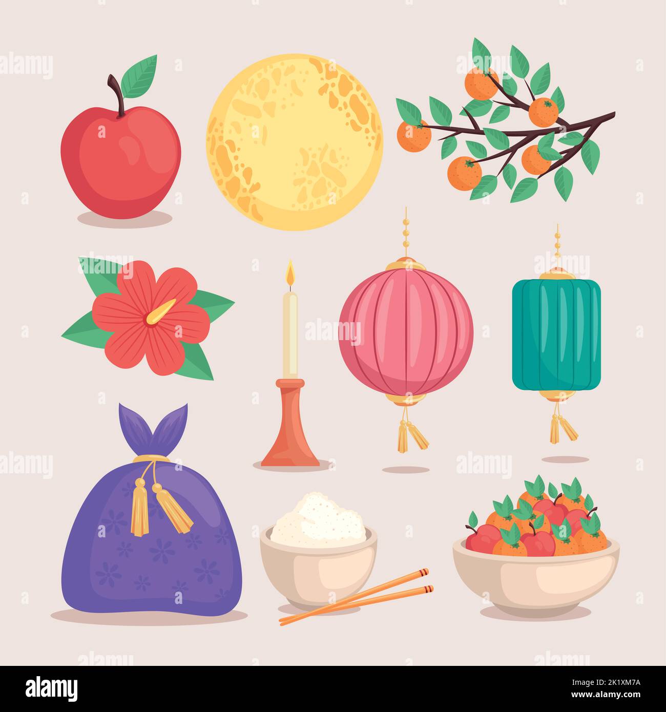 The ten tree plant Stock Vector Images - Alamy