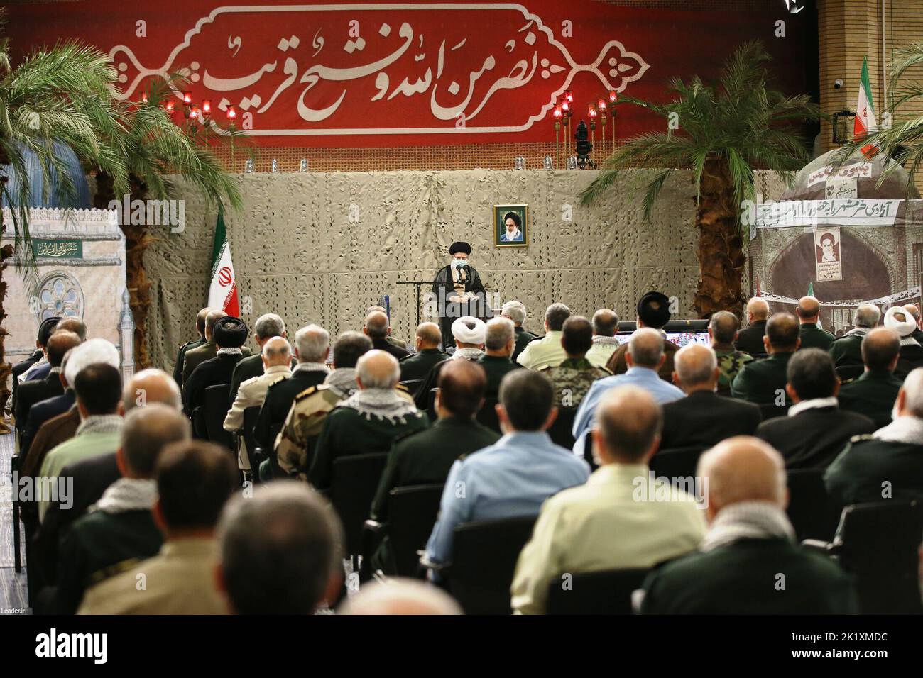 Tehran, Tehran, Iran. 21st Sep, 2022. A handout picture made available ...