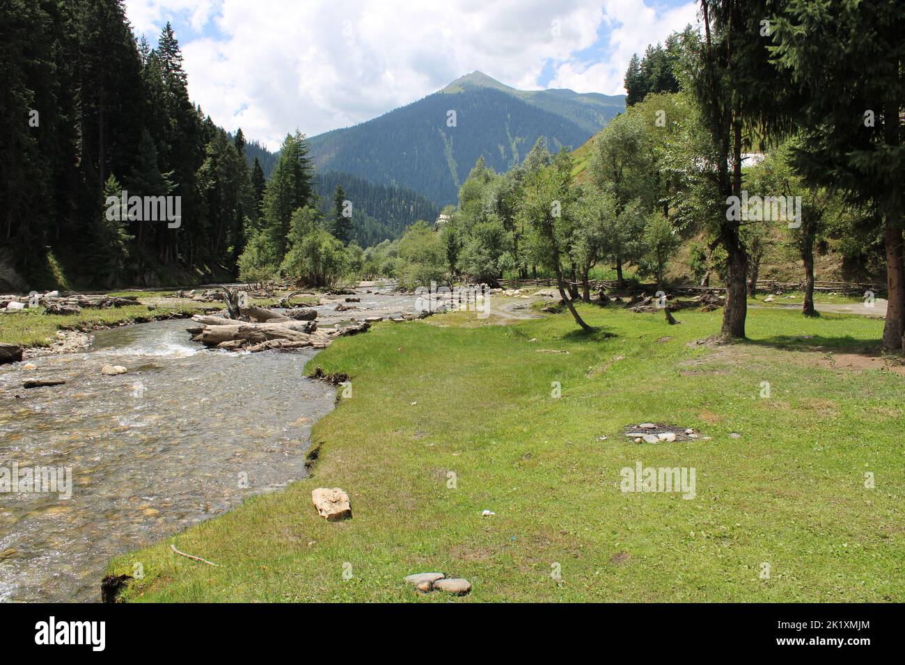 Breathtaking Natural Beauty of Neelum Valley, Kashmir Stock Photo - Alamy
