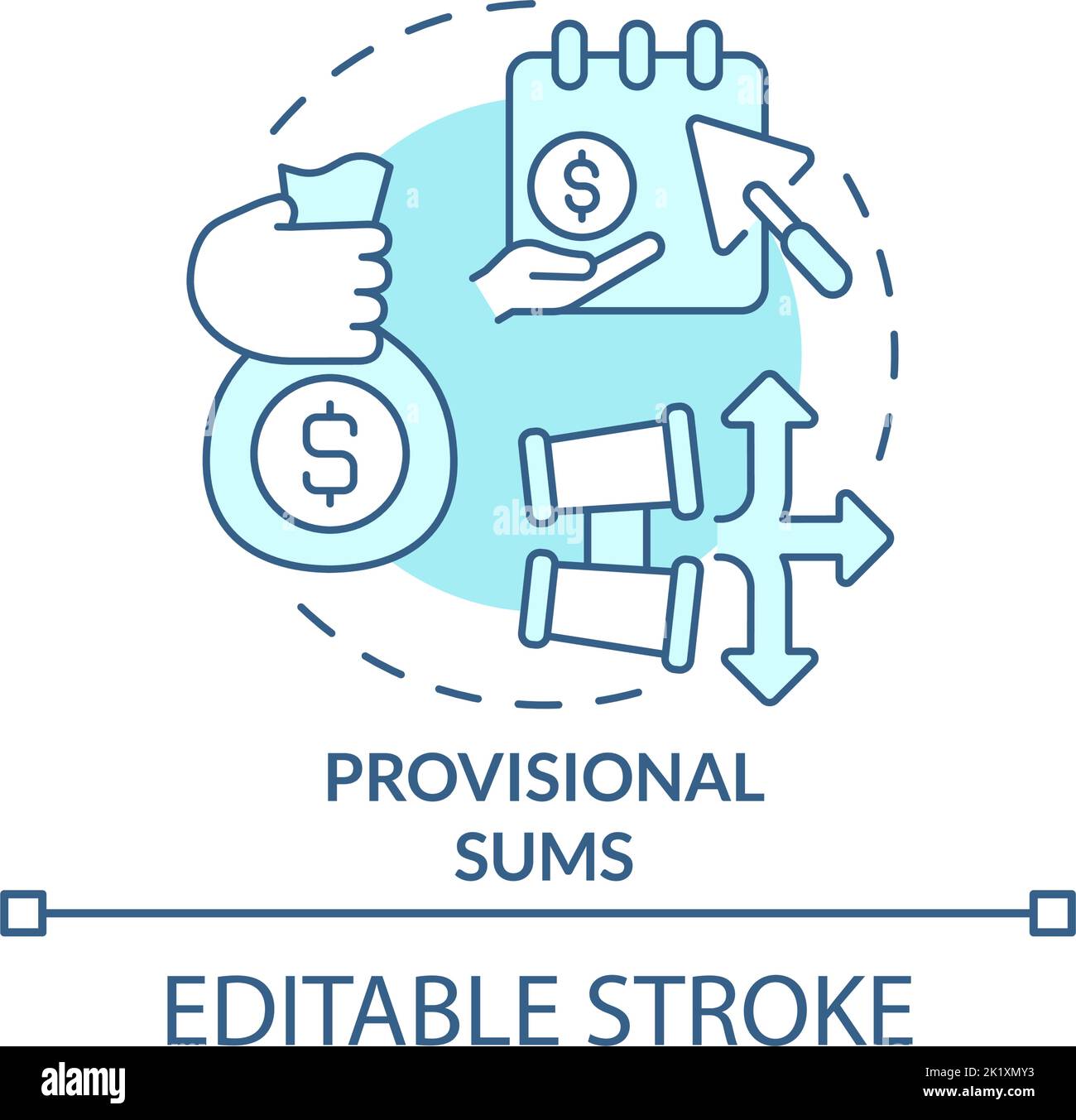 Sums of money Stock Vector Images - Alamy