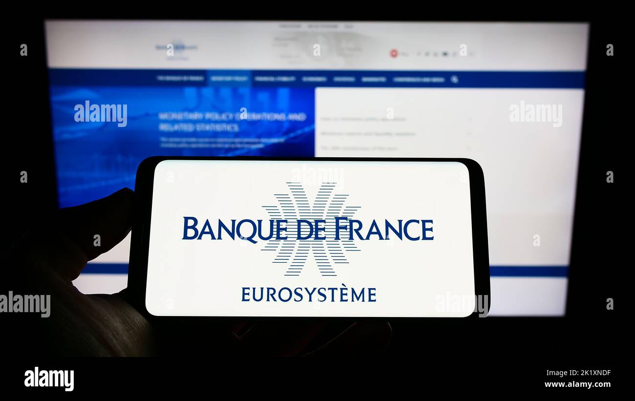 Bank france logo hi-res stock photography and images - Alamy