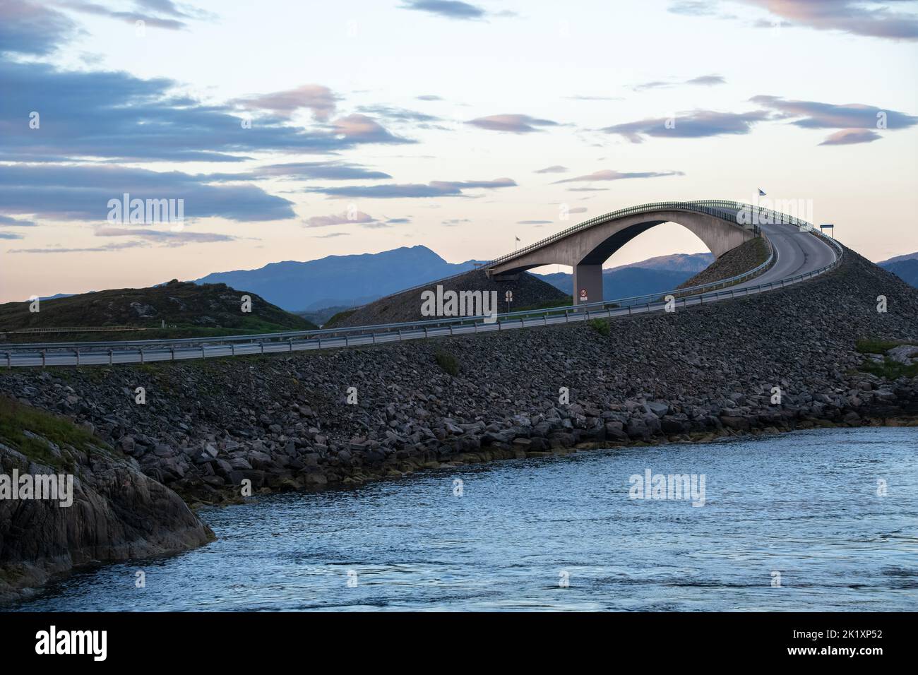 Wonderful landscapes in Norway. Vestland. Beautiful scenery of famous ...