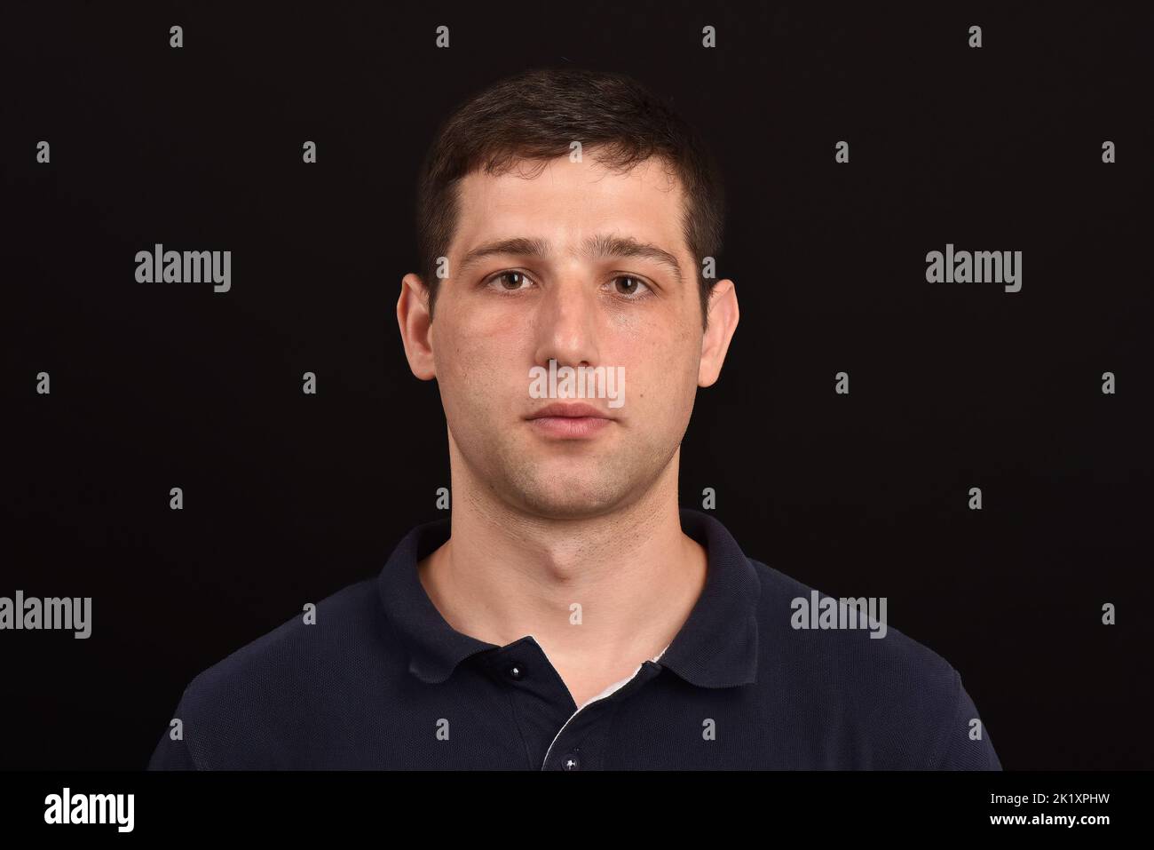 Serious expression into smile hi-res stock photography and images - Alamy