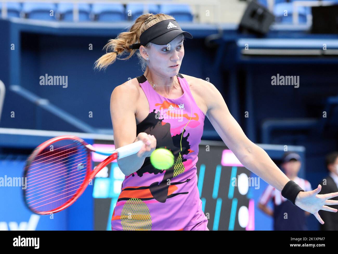 Tokyo, Japan. 21st Sep, 2022. Wimbledon champion Elena Rybakina of ...