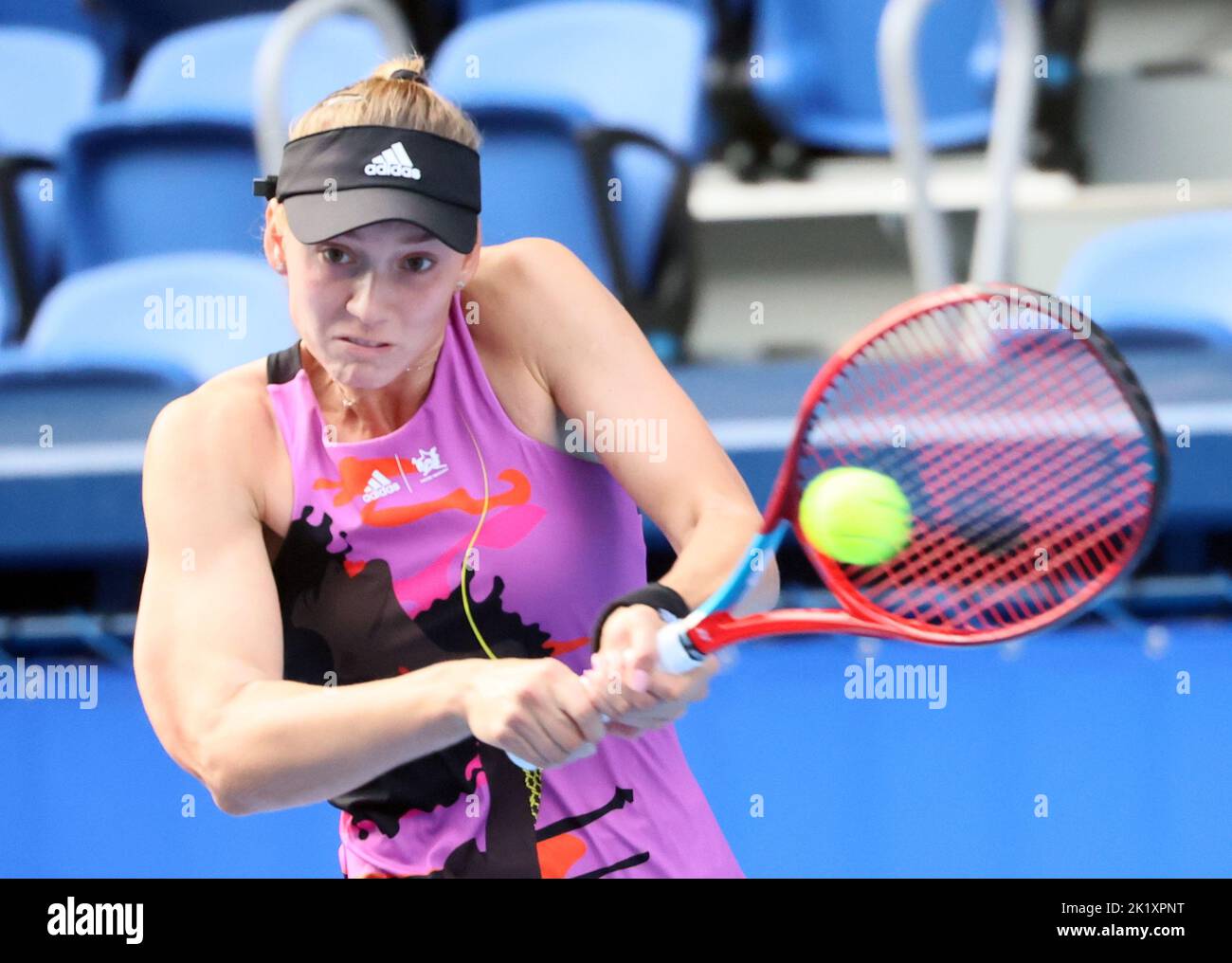 Tokyo, Japan. 21st Sep, 2022. Wimbledon champion Elena Rybakina of ...