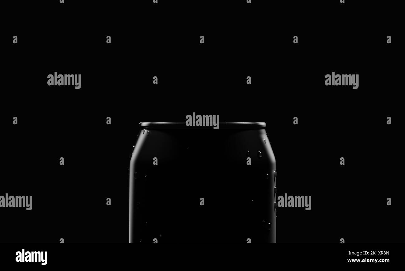 Drink can reflection Black and White Stock Photos & Images - Alamy