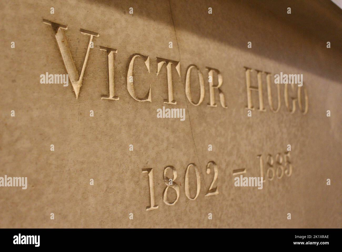 tomb of victor hugo Stock Photo - Alamy