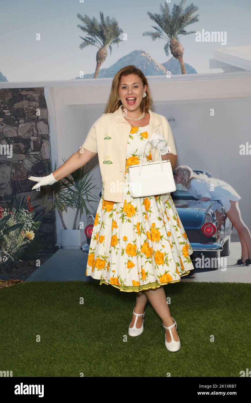 Sydney, Australia. 21st September 2022. Tbc arrives on the red carpet ...