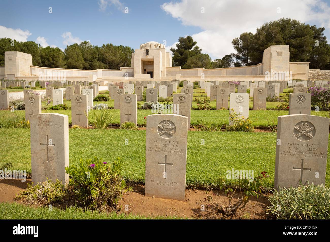 British war cemetery at mount scopus, Jerusalem, Israel Stock Photo - Alamy