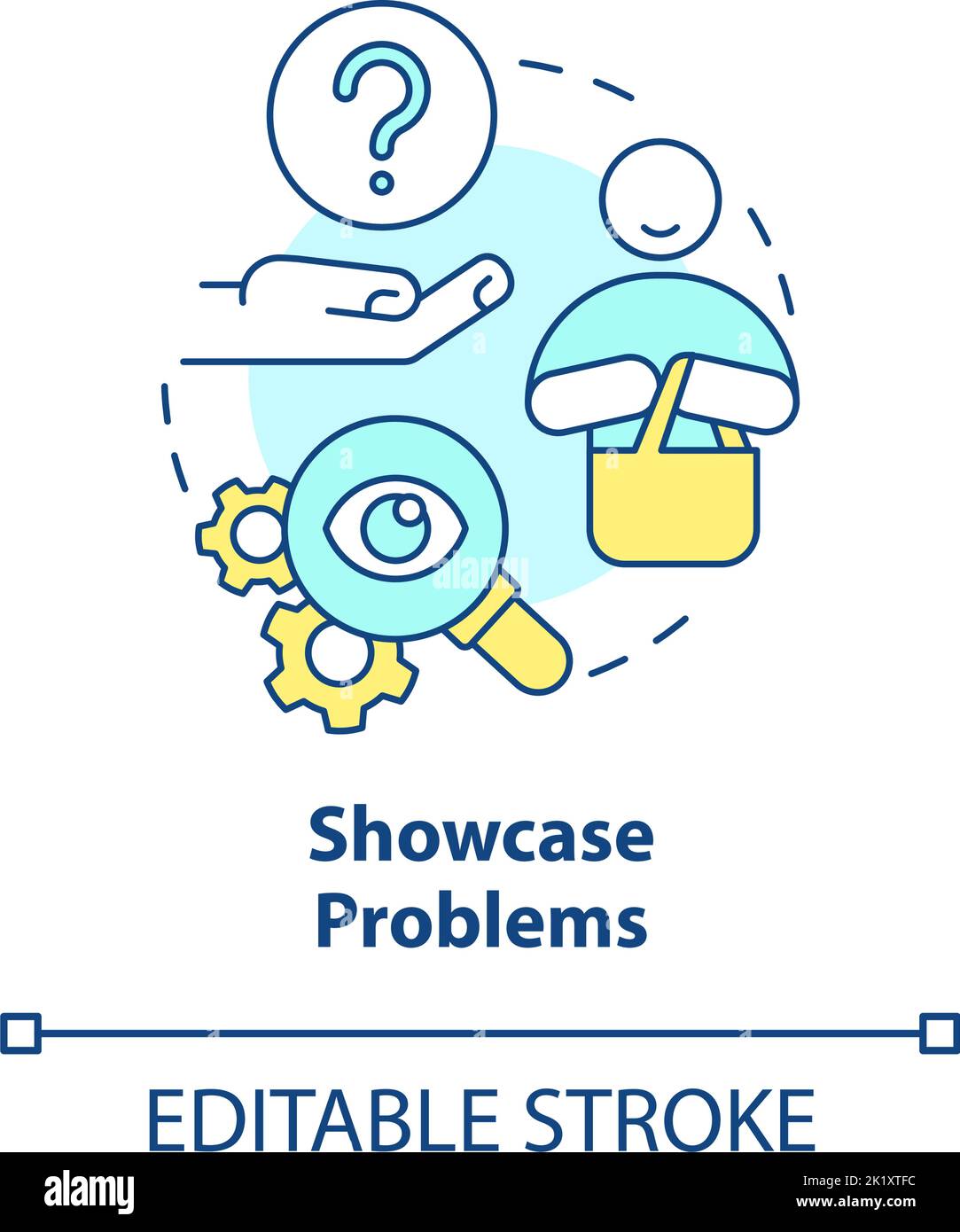 Showcase problems concept icon Stock Vector Image & Art - Alamy Showcase problems concept icon Stock Vector Image & Art - Alamy