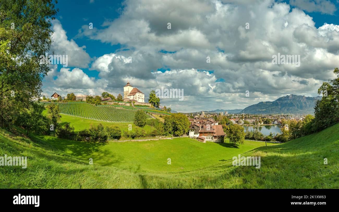 Schloss Werdenberg castle Stock Photo - Alamy