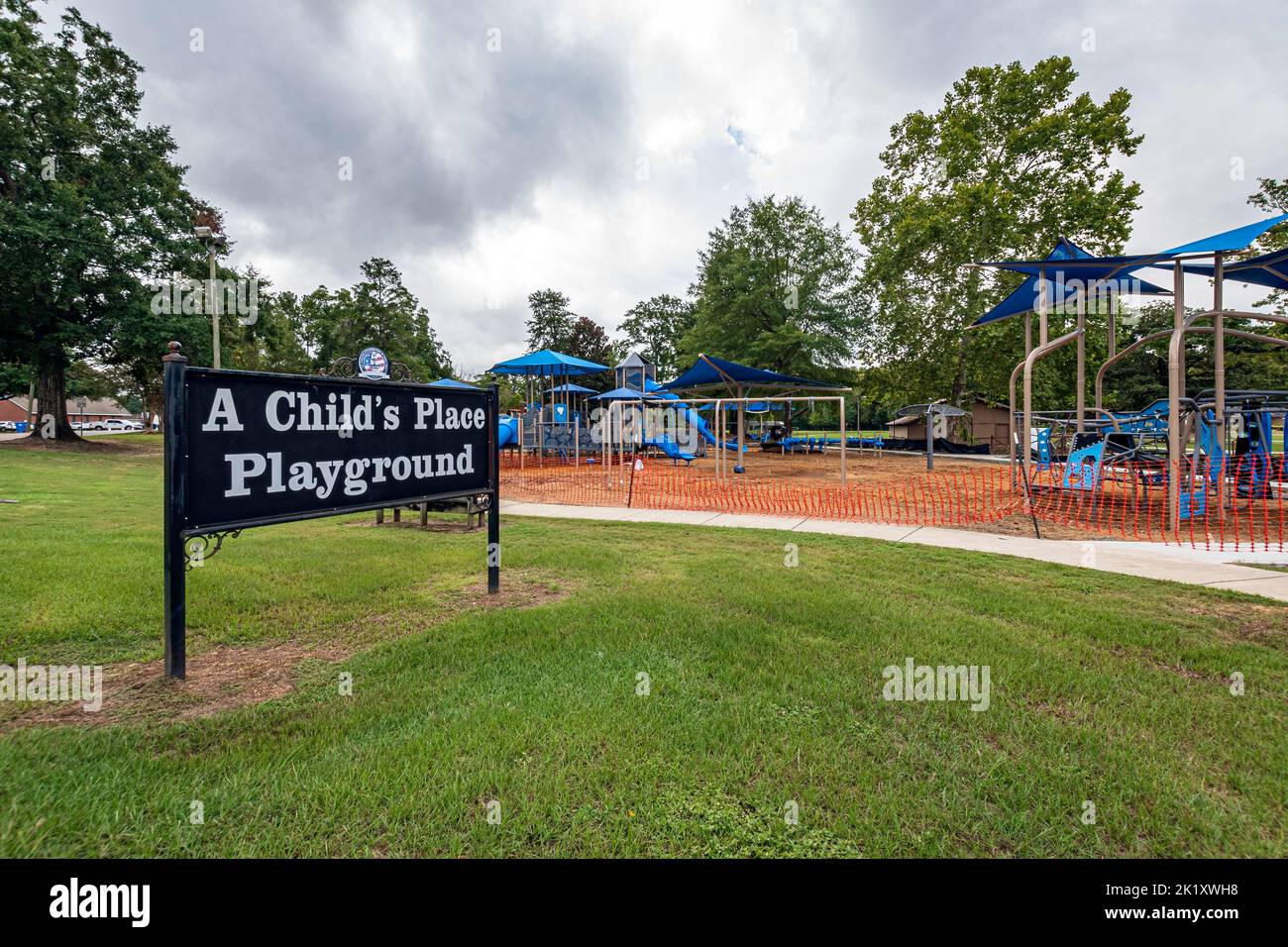 Prattville, Alabama, USA - Sept. 11, 2022: Progress on new construction ...