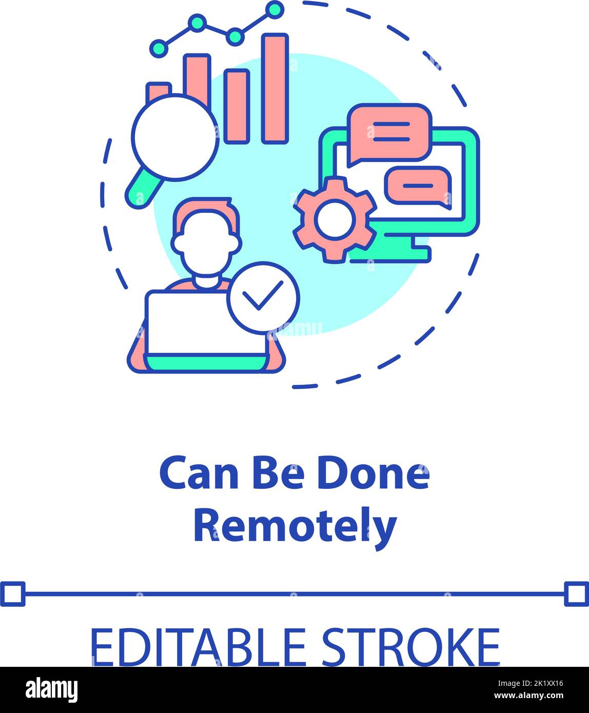 Remotely access Stock Vector Images - Alamy